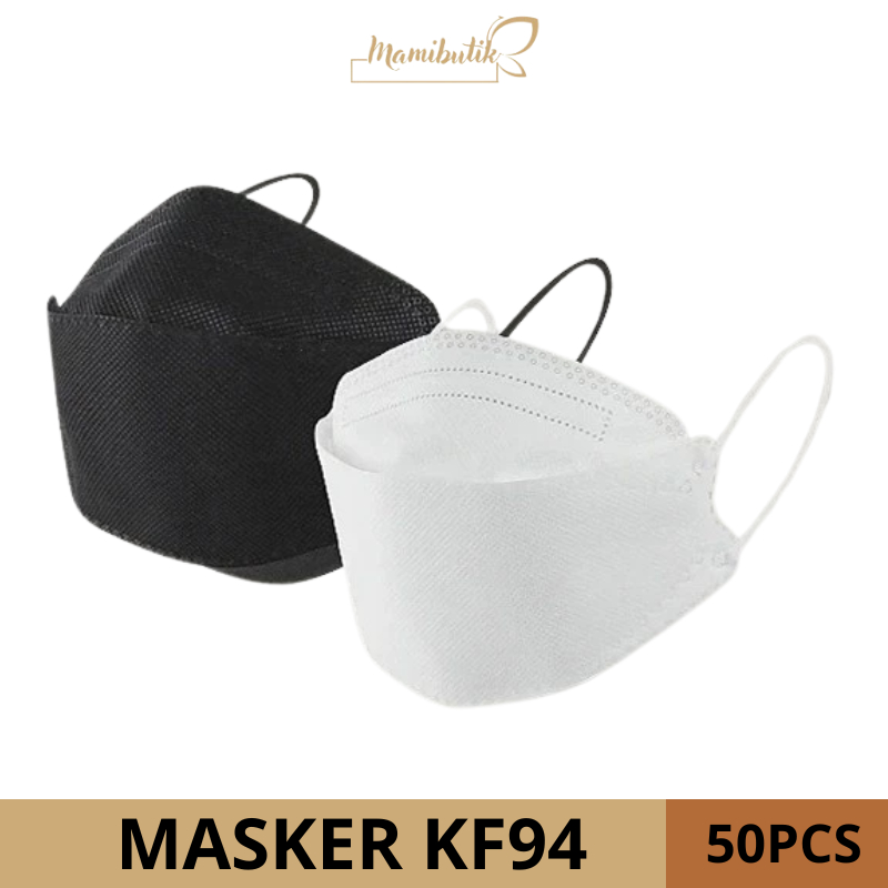Jual MAMIBUTIK Masker KF94 Isi 50Pcs Earloop | Shopee Indonesia