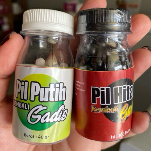 Jual paket pil putih dan pil hitam | Shopee Indonesia
