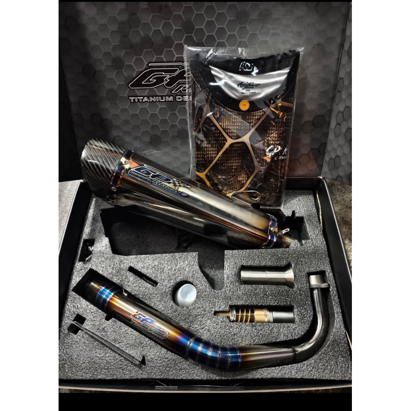Jual Knalpot Gp Racing Stainless Xmax X-Max GP Racing Original | Shopee ...