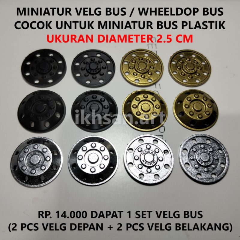 Jual menjual miniatur wheeldop bus / velg bus alcoa cocok untuk ...