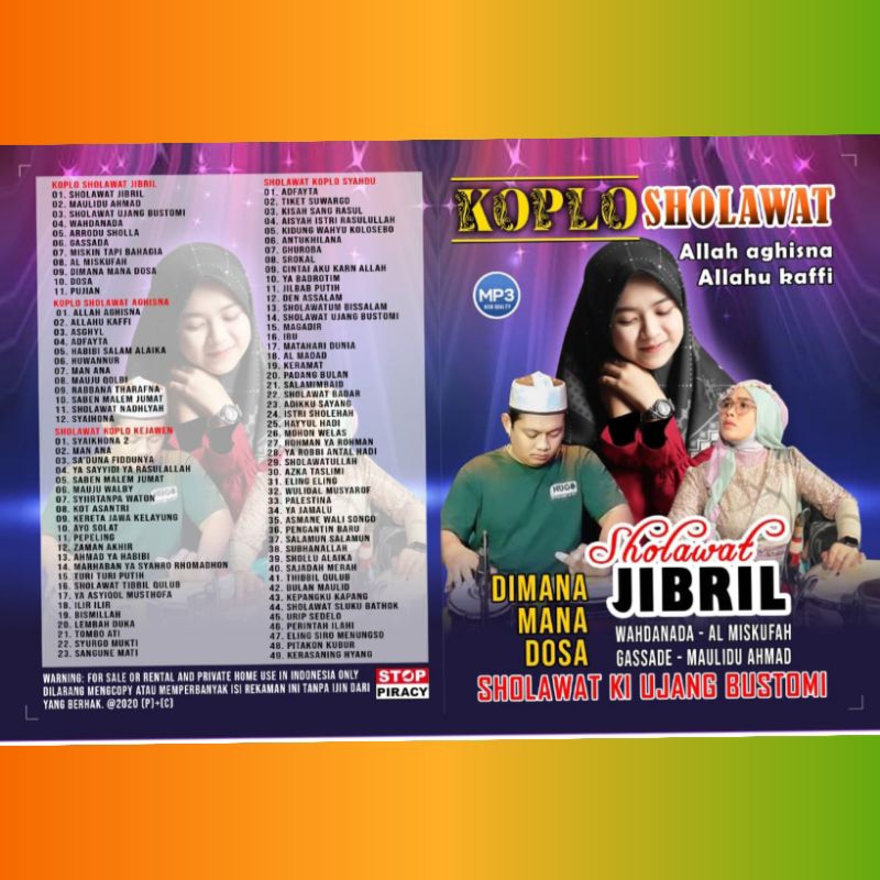 Jual KASET VCD MP3 KOPLO SHOLAWAT JIBRIL | Shopee Indonesia