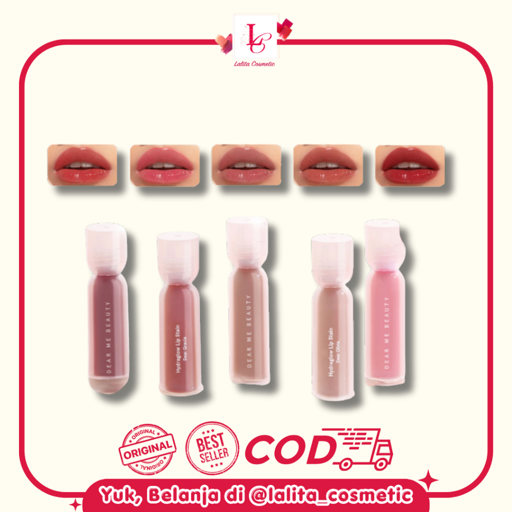 Jual Dear Me Beauty Hydraglow Lip Stain | Shopee Indonesia