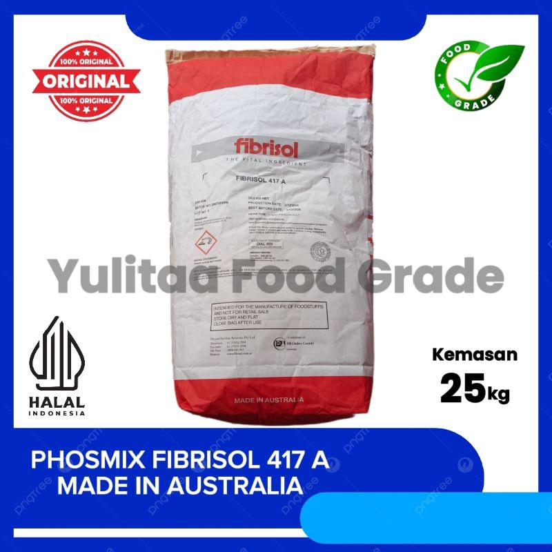 Jual Fibrisol 417 A / Phosmix / Pengenyal Bakso / Food Grade / Made in ...