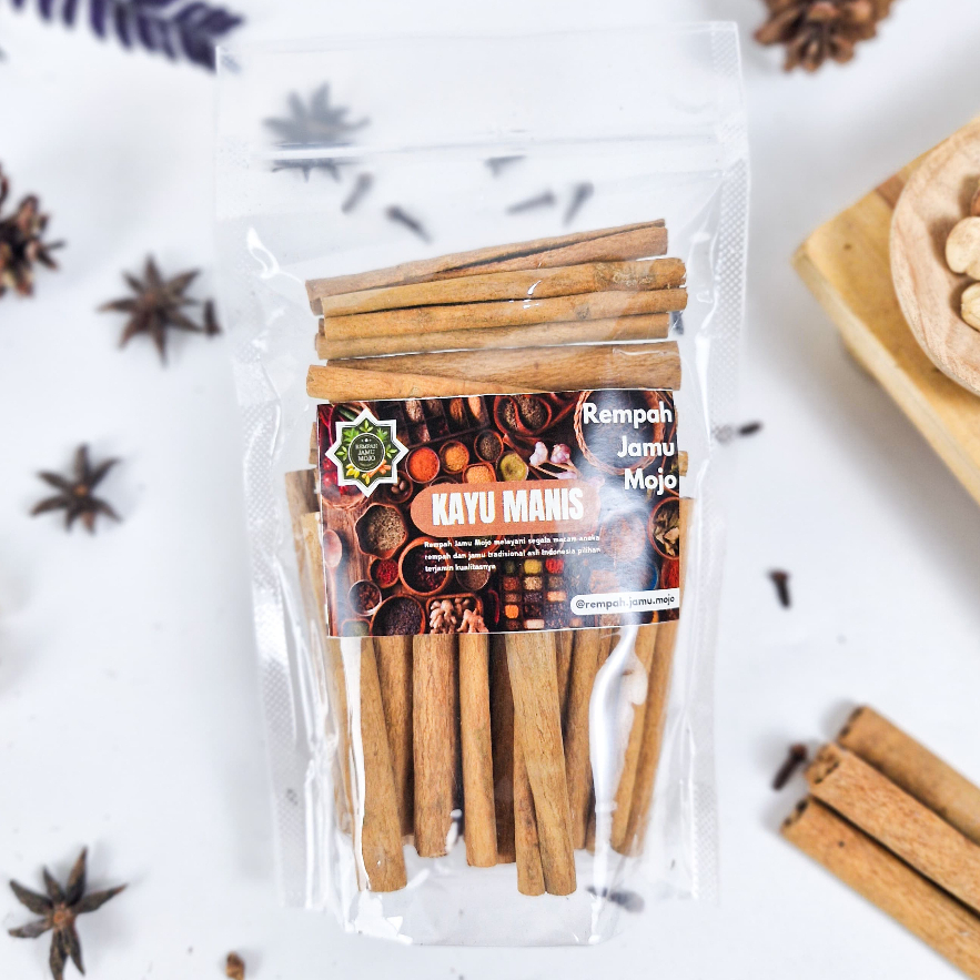 Jual Kayu Manis Stick 250gr & 100gr / Keningar Cinnamon / Rempah Jamu ...