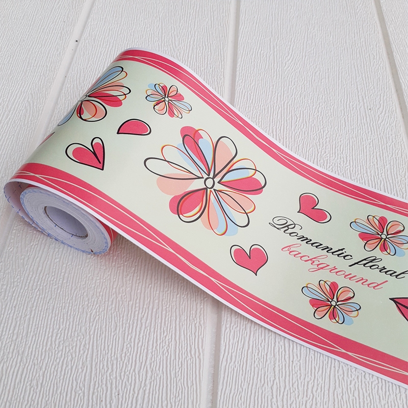 Jual Wallpaper Sticker Border List Tembok Ukuran 10Cmx10M List Border ...