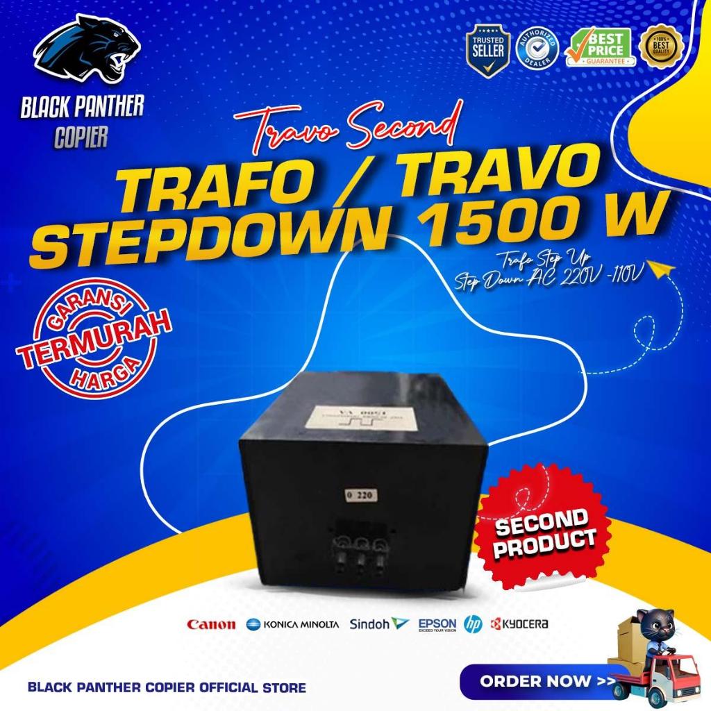 Jual TRAFO / TRAVO STEPDOWN 1500 W + BOX HITAM ( TRAVO 1500 + BOX ...