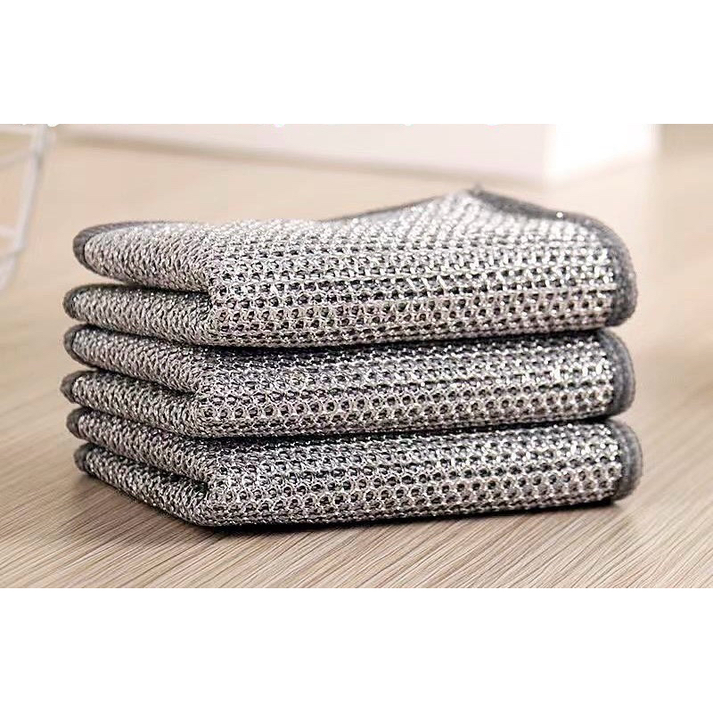 Jual Kain Lap Dapur Kawat Bentuk Petak Halus Untuk Membersih Panci Dan ...