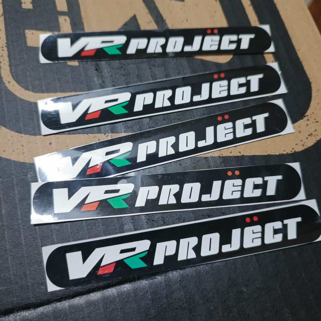 Jual Sticker Motor VR PROJECT memiliki tampilan yang keren dan terlihat ...