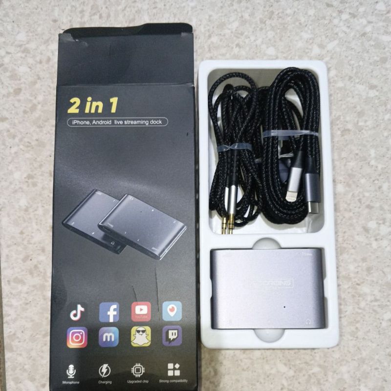 Jual streaming dock, recording tech st12 | Shopee Indonesia