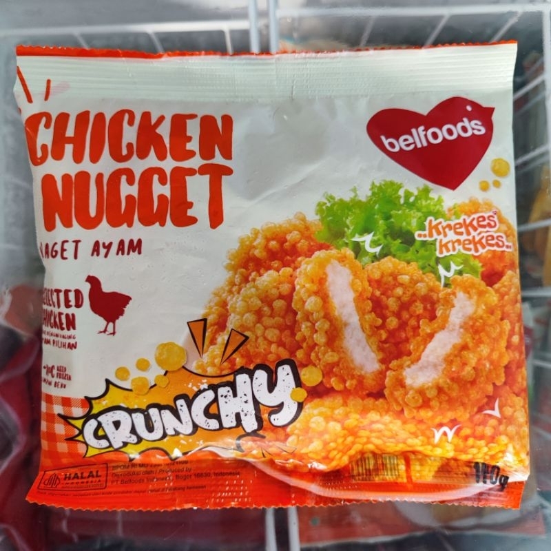 Jual Belfoods Chicken Nugget Crunchy 140g | Shopee Indonesia