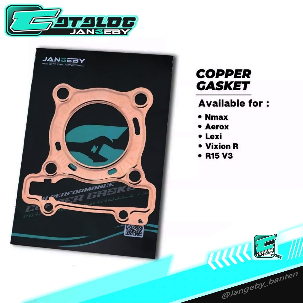 Jual Paking Head Tembaga Jangeby Nmax Aerox Lexi R15 V3 Vixion R Gasket ...