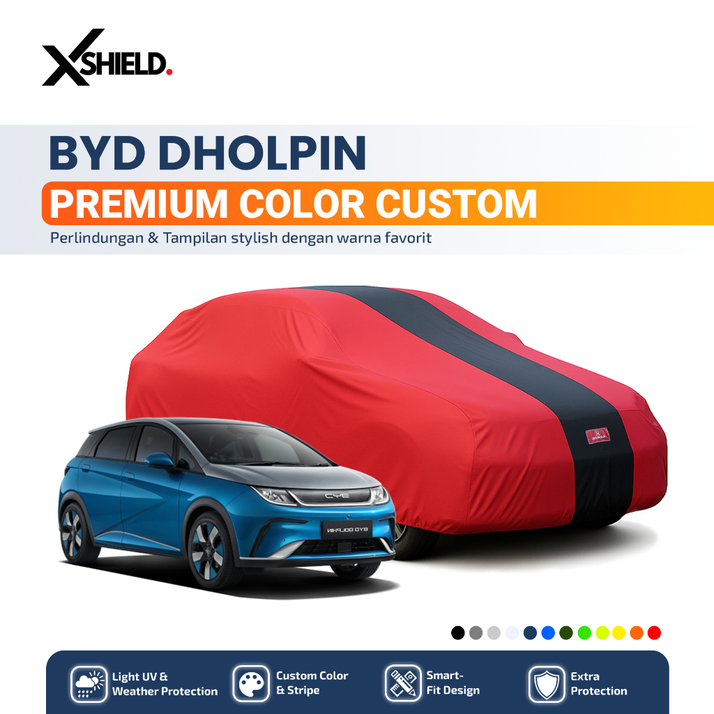 Jual XSHIELD Body Cover BYD Dolphin Premium Waterproof Semi Outdoor ...
