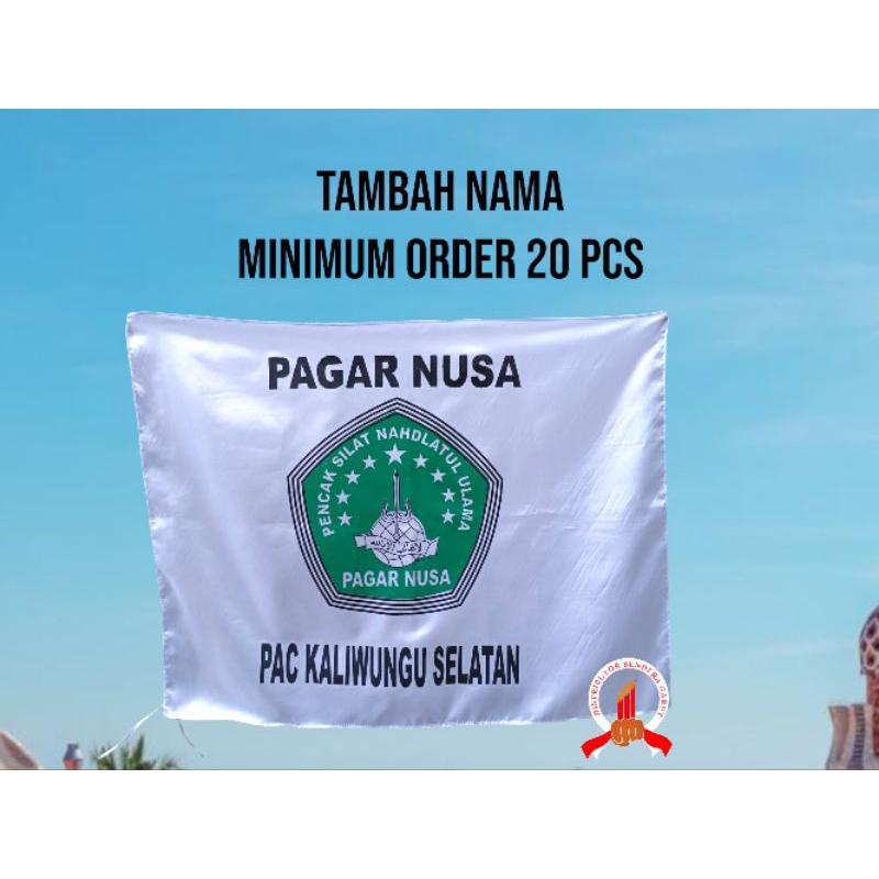 Jual Bendera pagar nusa tambah nama | Shopee Indonesia