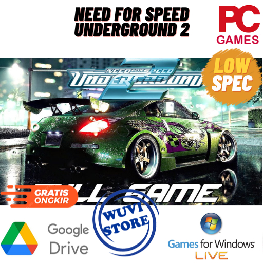Jual Game PC Need for Speed Underground 2 | GAME PC Ringan Full Version ...