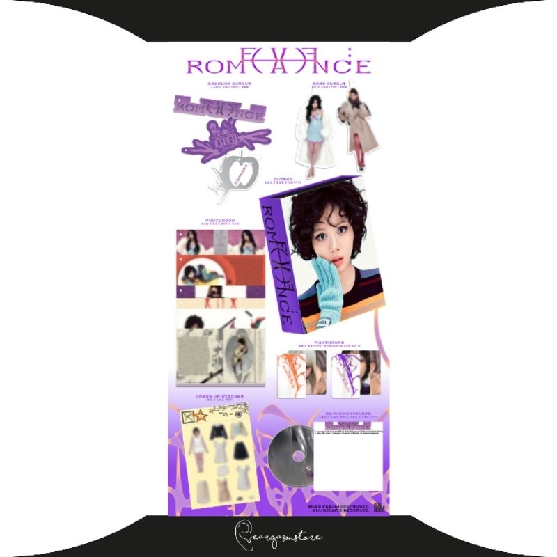 Jual BIBI - EVE : ROMANCE (PHOTOBOOK VER) | Shopee Indonesia