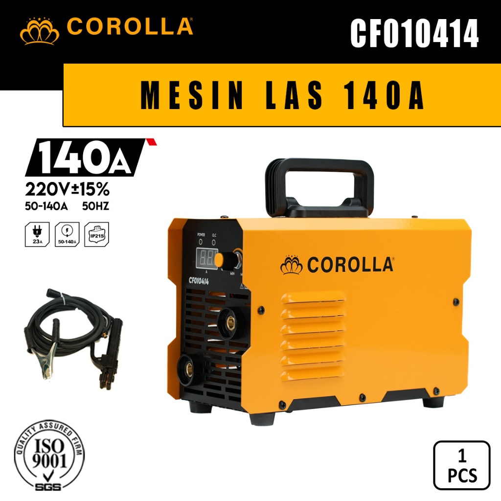 Jual Mesin Las Mini Corolla MMA 140A Inverter Listrik Trafo Las Welding ...