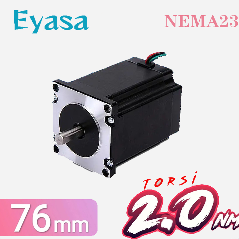 Jual [COD]Dinamo Motor stepper 57 steper NEMA 23 NEMA23 CNC Router ...