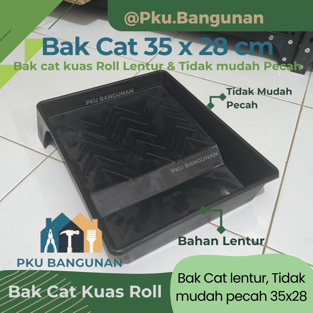 Jual Bak cat / Cat tembok / Bak cat tebal bagus Hitam | Shopee Indonesia
