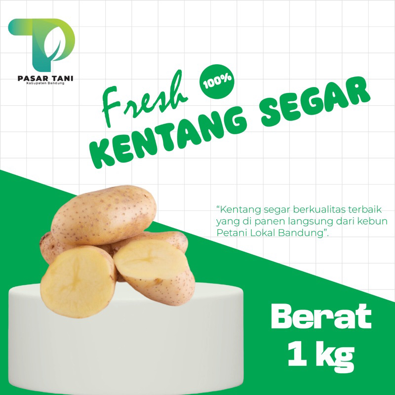 Jual Kentang Segar (1kg) | Shopee Indonesia