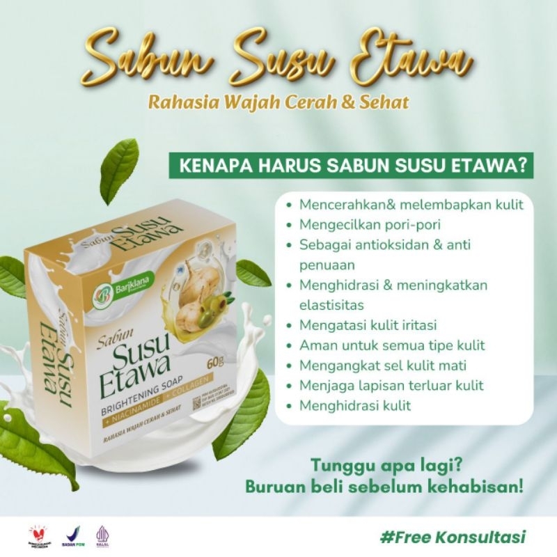 Jual SABUN SUSU ETAWA BENGKOANG BARIKLANA | Shopee Indonesia