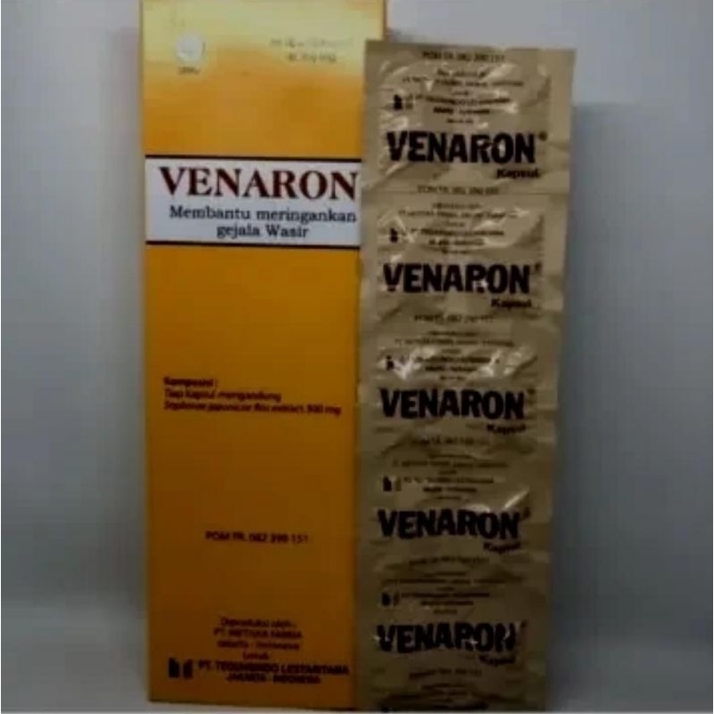 Jual venaron kapsul box 100 kapsul | Shopee Indonesia