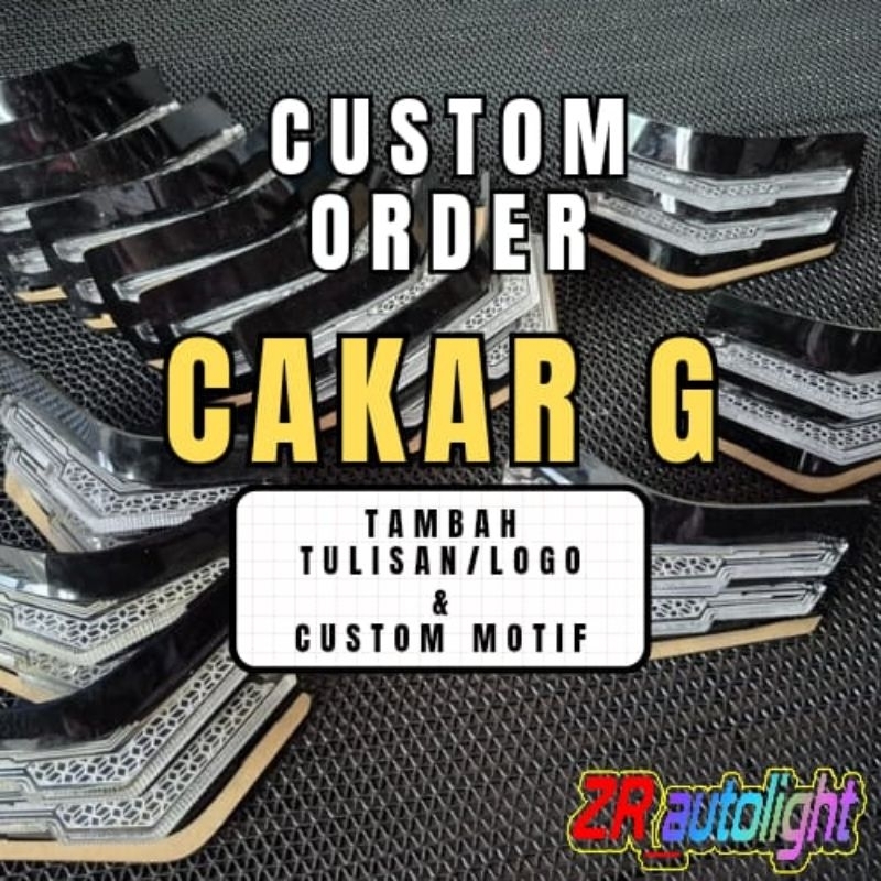 Jual "CUSTOM ORDER" SLIM FRAME CAKAR INNOVA REBORN G / LAZY EYE DRL ...