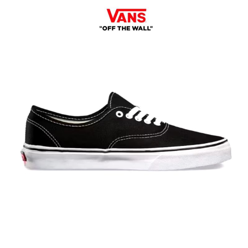 Jual Vans Authentic Classic Black White | Shopee Indonesia