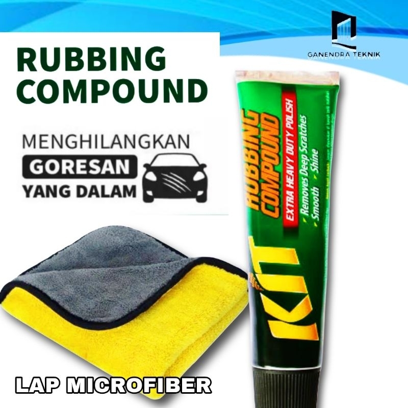 Jual KIT RUBBING COMPOUND 60GR Penghilang Baret Mobil Motor | Shopee ...