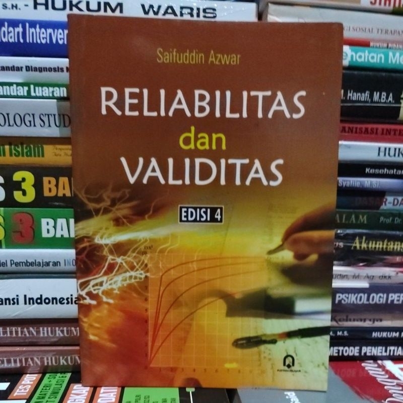 Jual RELIABILITAS dan VALIDITAS oleh Saifuddin Azwar | Shopee Indonesia