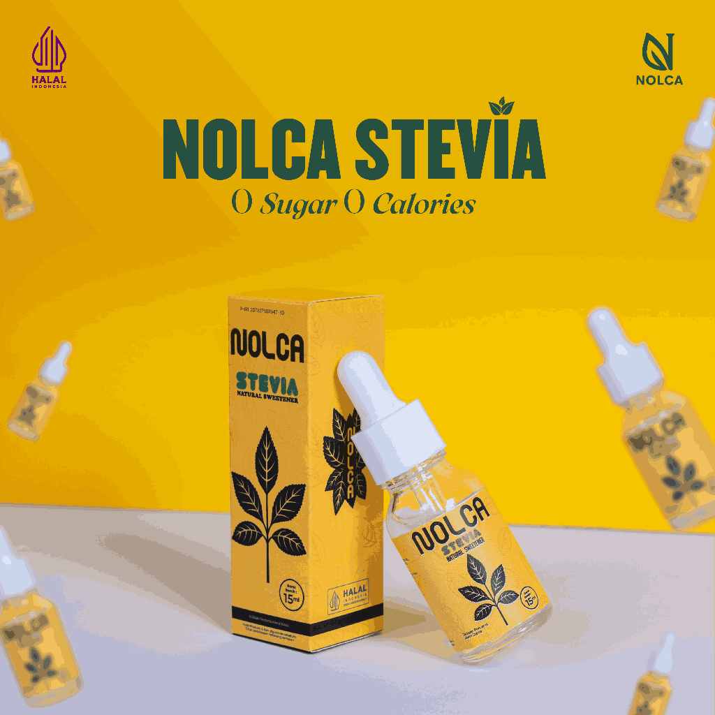 Jual NOLCA Stevia 15ml - Pemanis Alami 0 Kalori - Gula Sehat Pengganti Gula Pasir | Shopee Indonesia