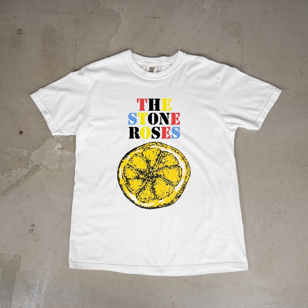 Jual kaos the stone roses lemon logo kaos hitam putih anak dewasa ...