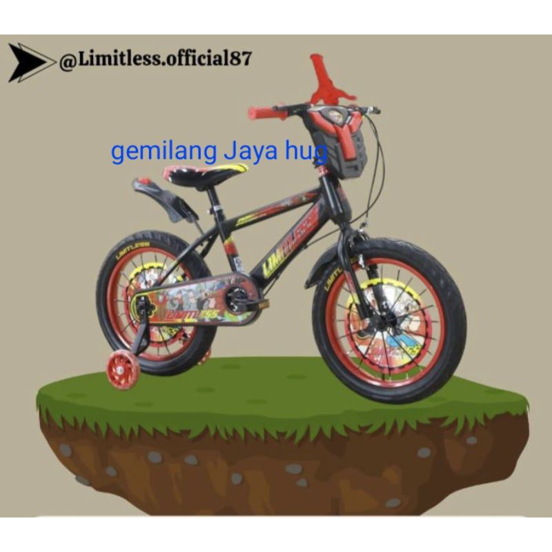 Jual sepeda bmx 16 limitless | Shopee Indonesia