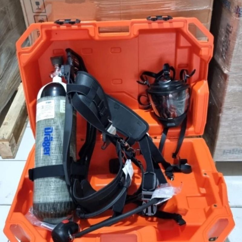 Jual SCBA - Breathing Apparatus Dragerr PSS3000 Composite Cylinder 6,8 Liter Original Germany ...