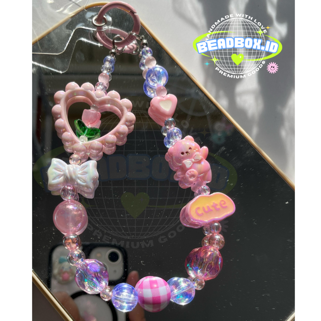Jual 55K) Phonestrap Handmade Aesthetic | Tali HP Cute | korean style ...