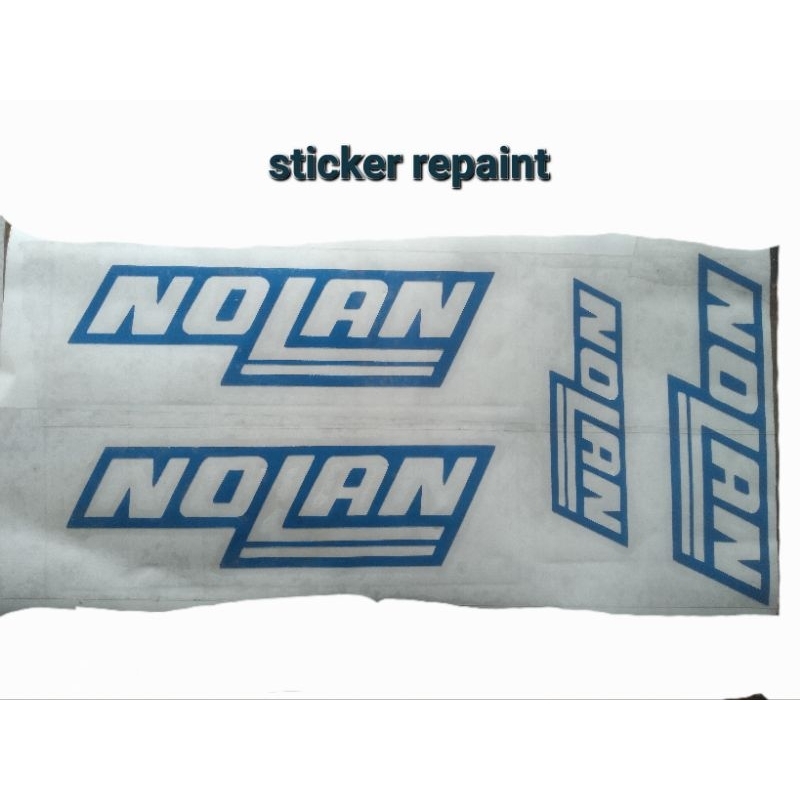 Jual cutting sticker repaint logo nolan | Shopee Indonesia