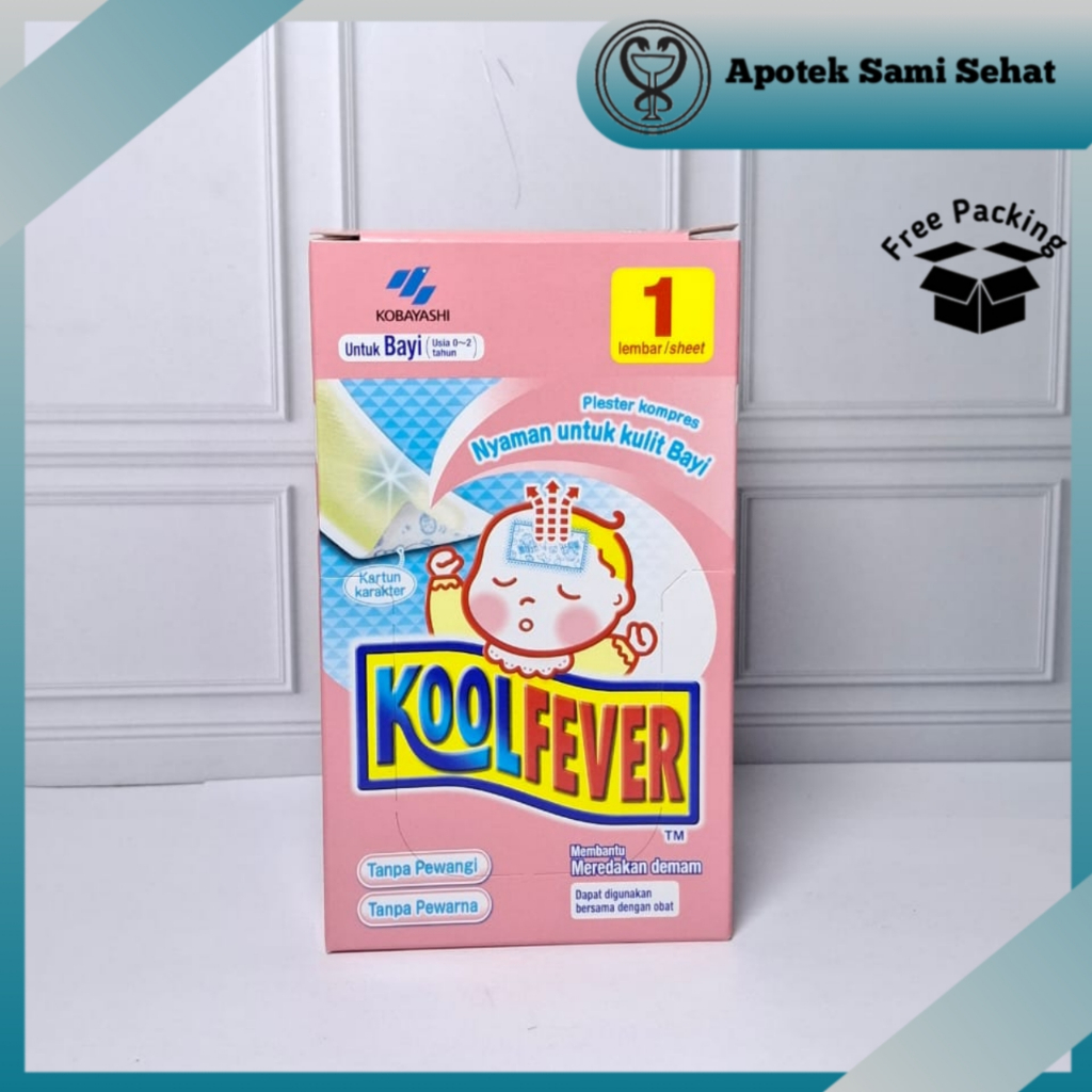 Jual 1 BOX (ISI 12) KOOL FEVER BAYI USIA 0-2 TAHUN | Shopee Indonesia