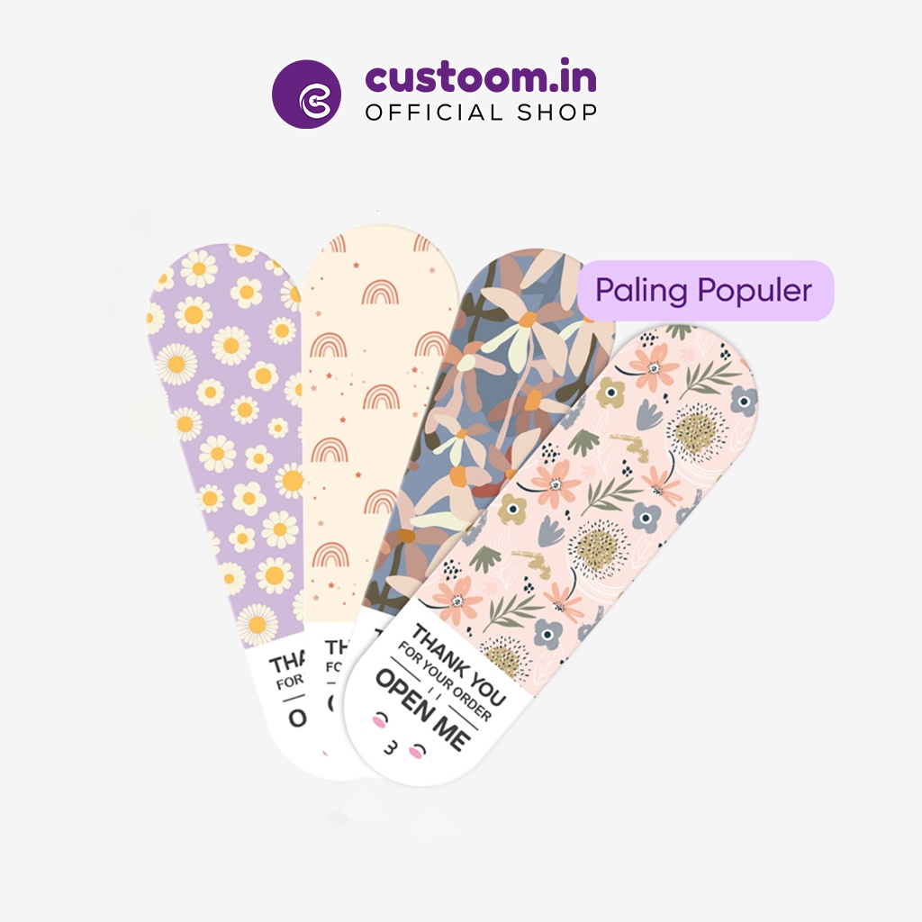 Jual Custoom.in - Sticker Seal Open Me (7x2 cm) - Sticker Segel ...