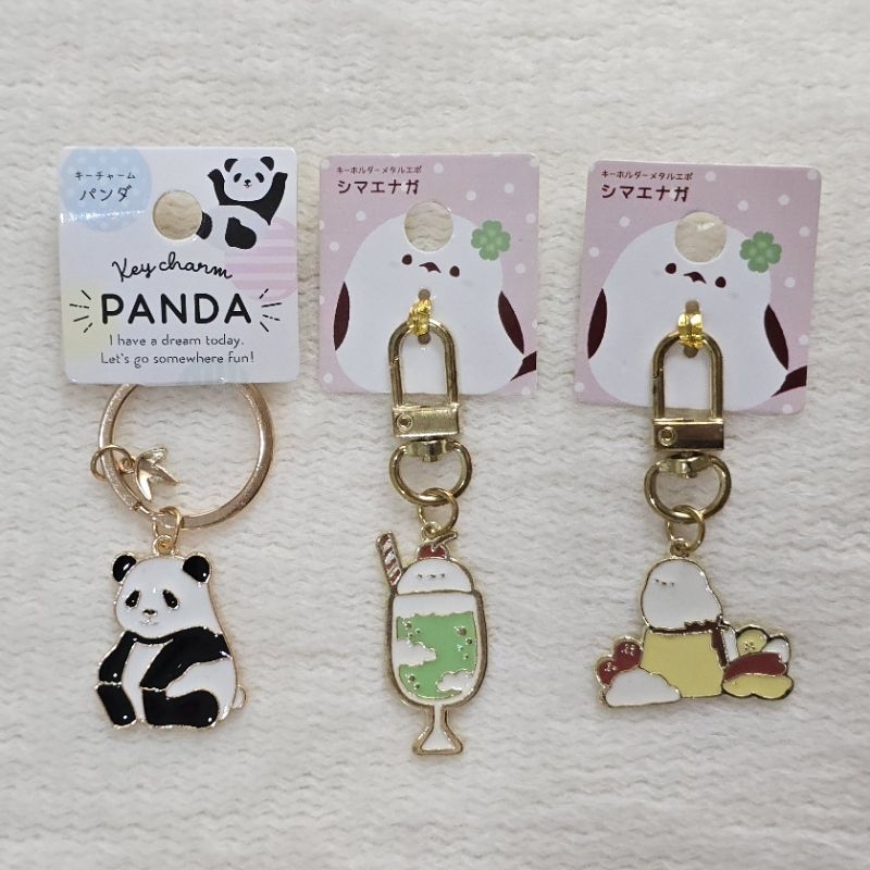 Jual Seria Daiso Keychain Gantungan Kunci Panda Shimaenaga | Shopee ...