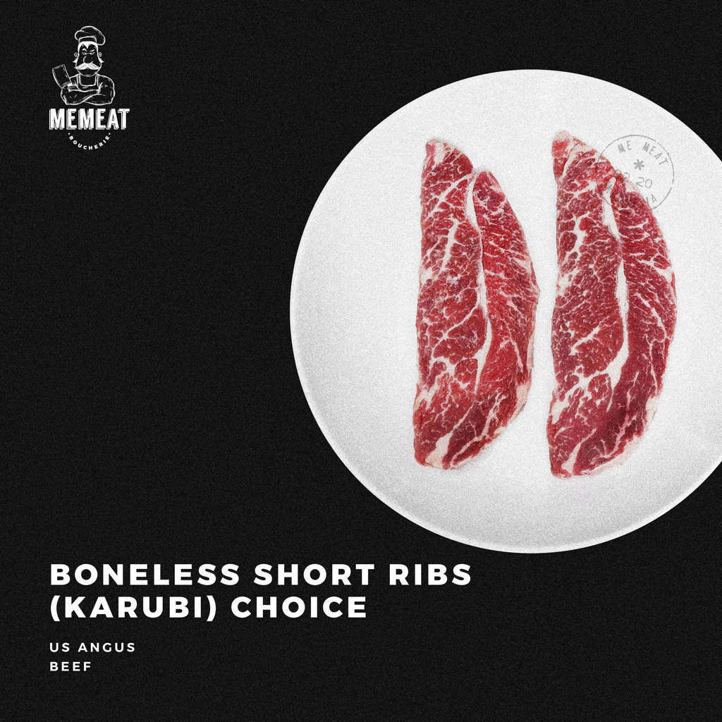 Jual BONELESS SHORT RIBS KARUBI CHOICE - MeMeat Indonesia | Shopee ...
