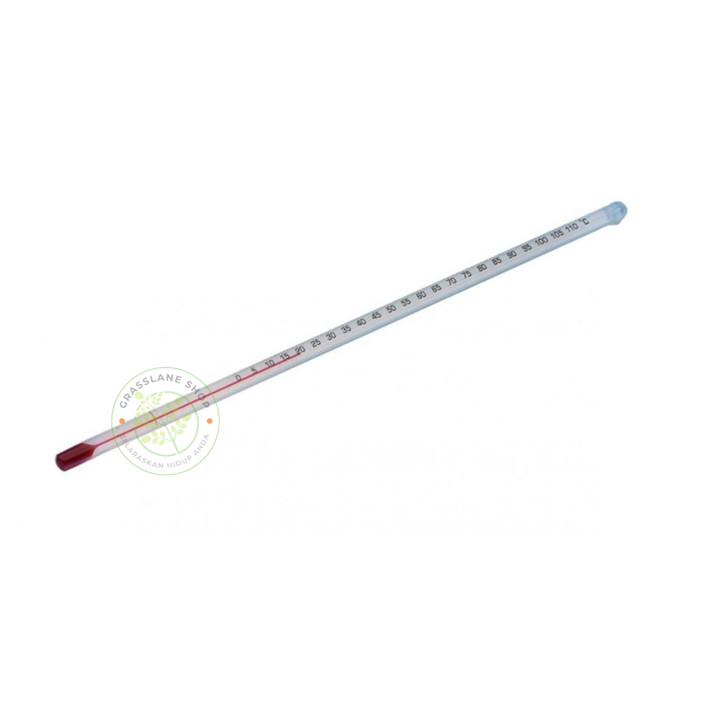 Jual Thermometer Kaca Glass Laboratorium -10+110 Alcohol Alla France ...