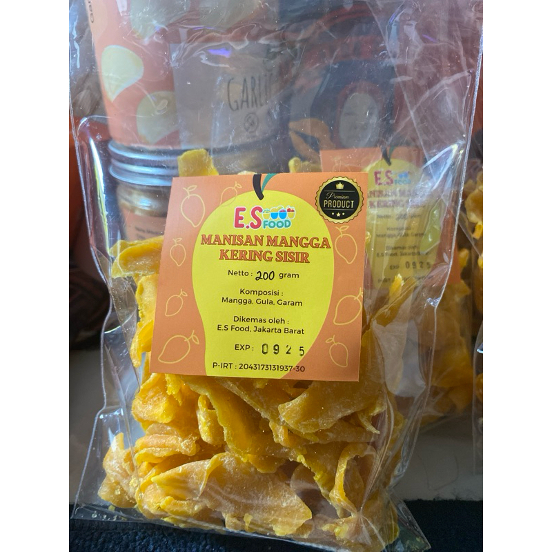 Jual Mangga kering thailand 200gr Halal ORIGINAL VIRAAALL | Shopee ...