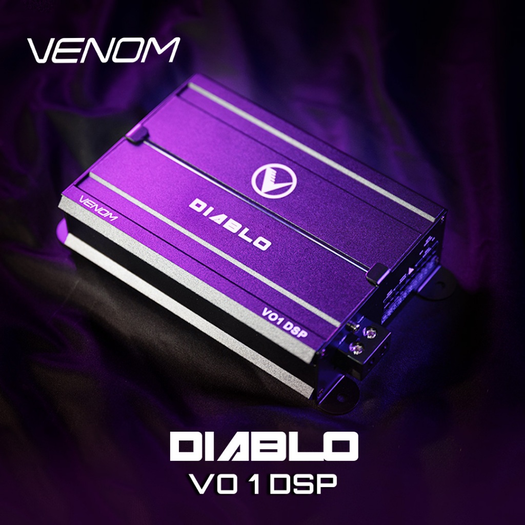 Jual Venom Diablo Series VO1DSP Processor with Built-in Power Amplifier ...