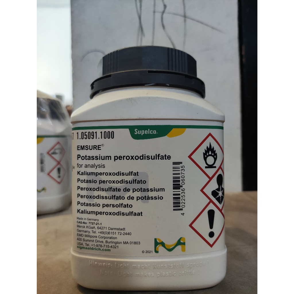 Jual KALIUM PEROXODISULFATE 1GR FOR ANALYSIS 105091/ KALIUM PERSULFAT ...