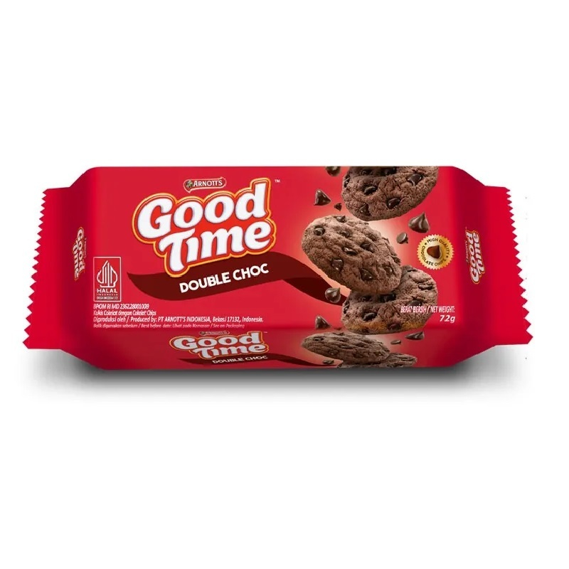 Jual Good Time Double Choc 72 gr - Biskuit Goodtime Cookies 72 gr ...