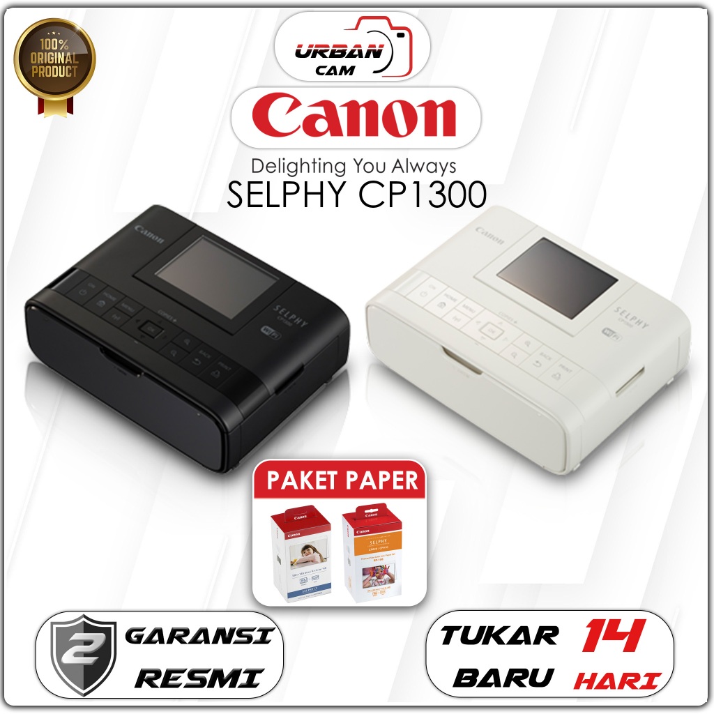 Jual Canon SELPHY CP1300 Compact Photo Printer / Canon CP1300 | Shopee ...