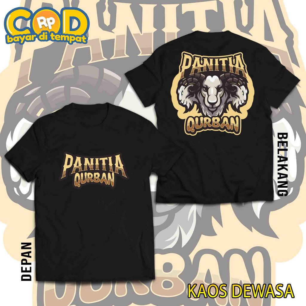 Jual Hosin Shop - Kaos Sablon Print Panitia Qurban Sapi Kambing 11 ...