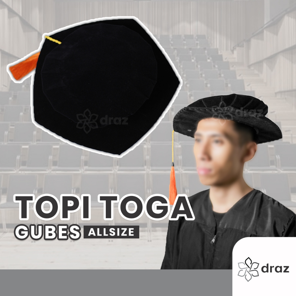 Jual Topi Toga Rektor Gubes Senat Kampus Universitas Yudisium Kampus ...