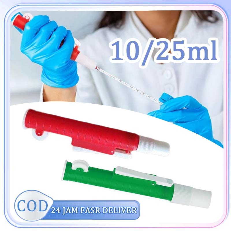 Jual Pipette Pump Lab Pipette Pipette Filler Pump Pipet Volume 10ml ...