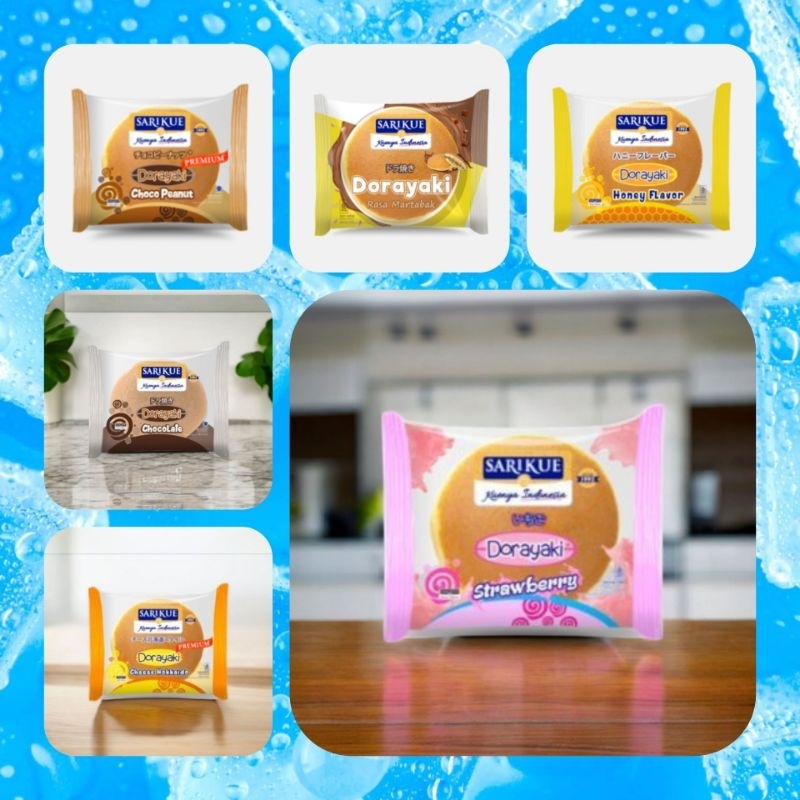 Jual SARI KUE Dorayaki all varian lembut manis bergizi | Shopee Indonesia