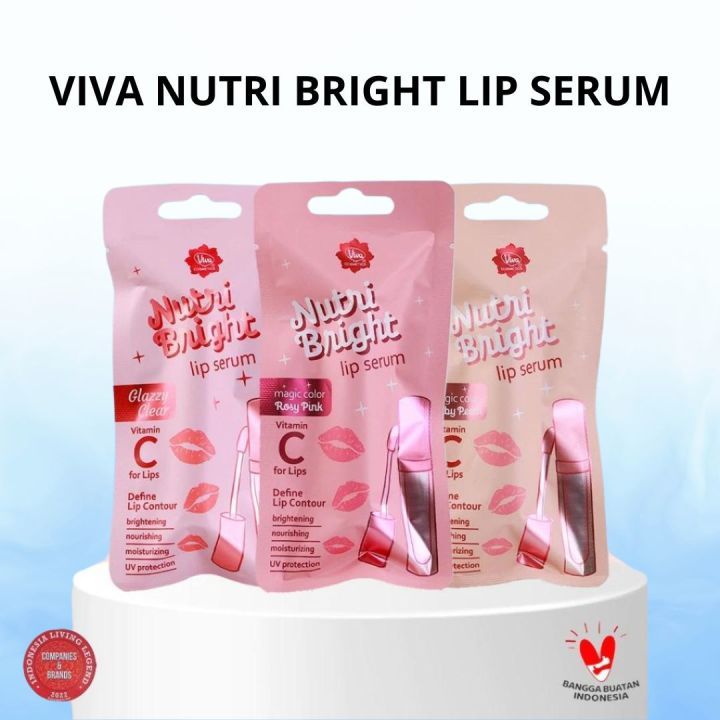 Jual VIVA NUTRI BRIGHT LIP SERUM 2.5ML | Shopee Indonesia